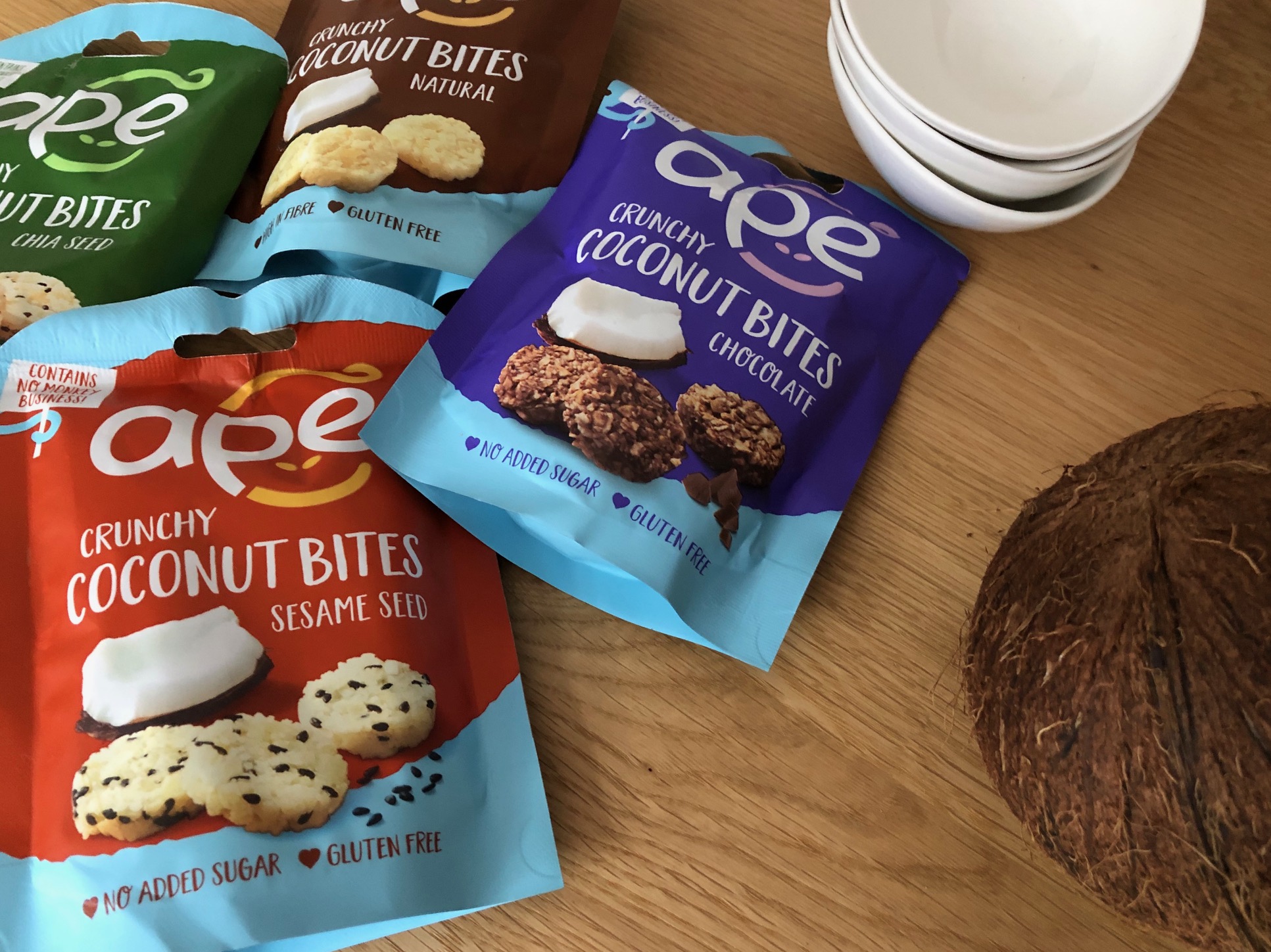 Ape - 4x Crunchy Coconut Bites - Kokoshelden