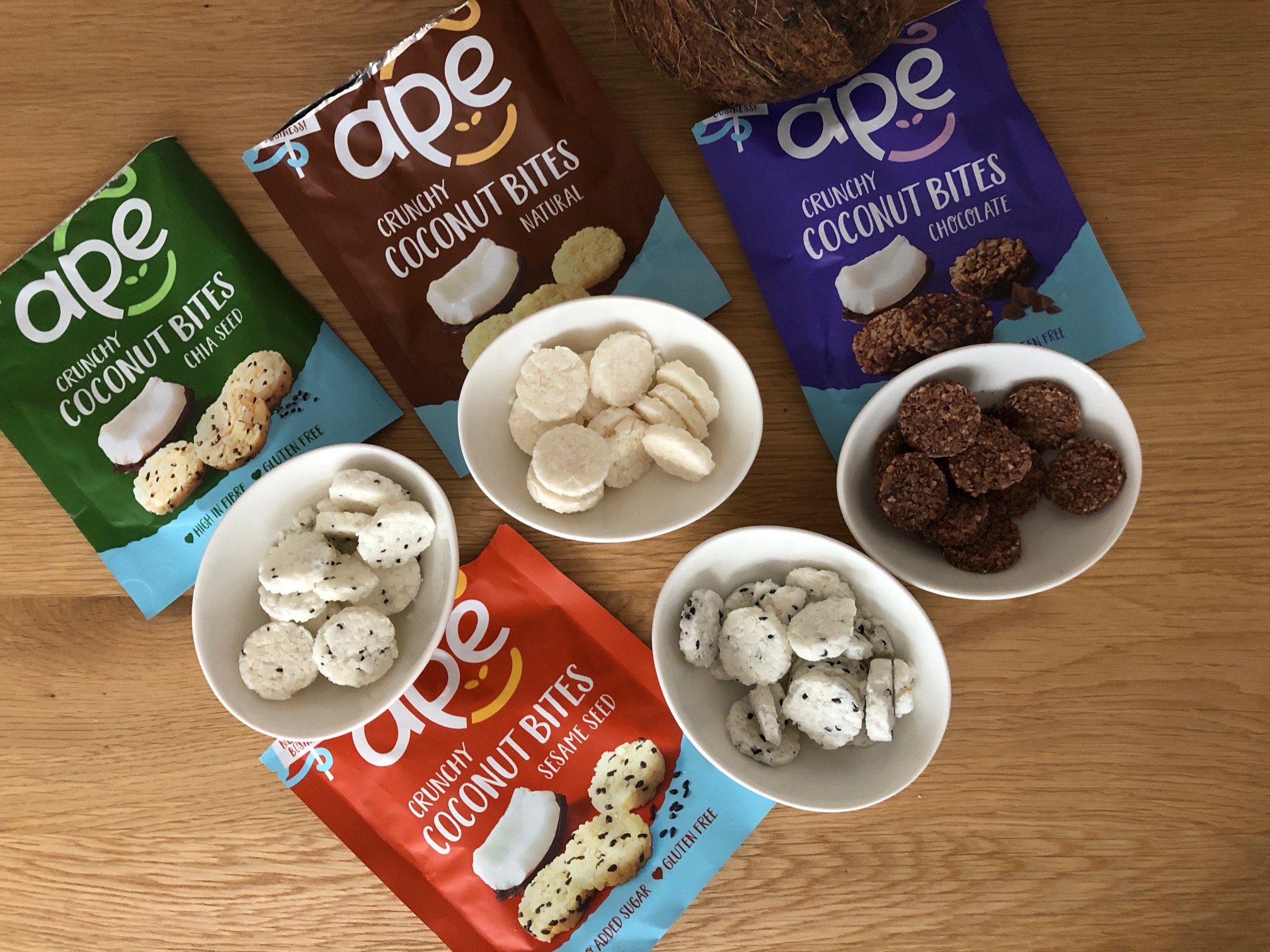 Ape - 4x Crunchy Coconut Bites - Kokoshelden